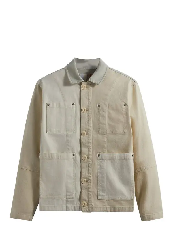 Kith Washed Canvas Chore Jacket - Cream