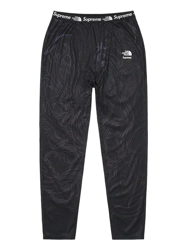 Supreme X The North Face Base Layer Pant - Black