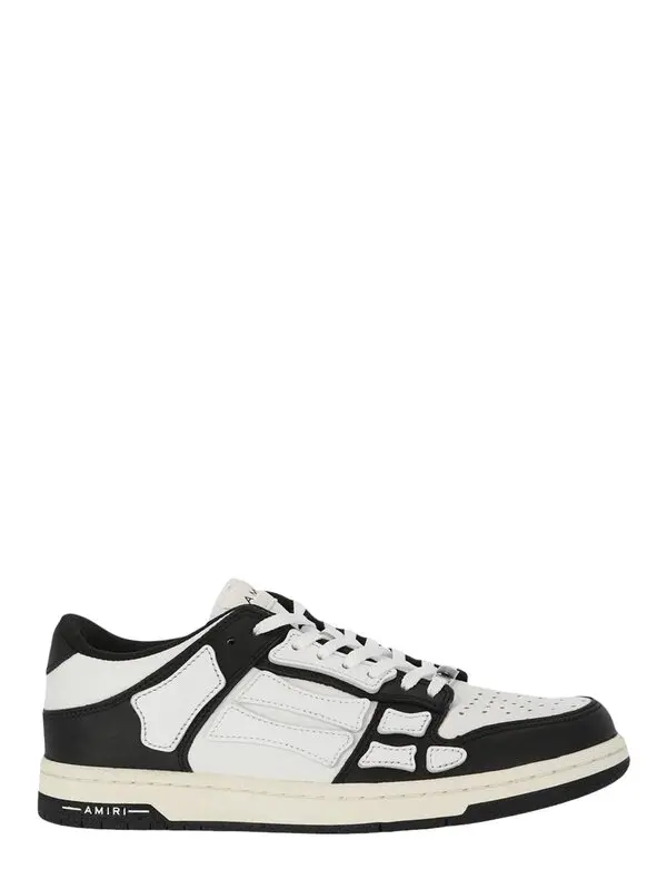 Amiri Skel Top Low Sneakers - Black