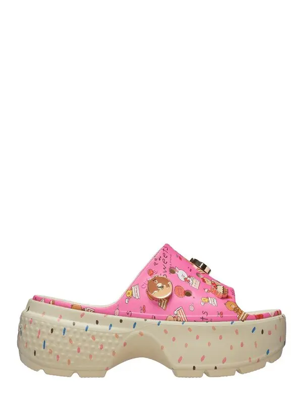 CROCS Line Friends X Stomp Slide 'petit Sweets - Pink