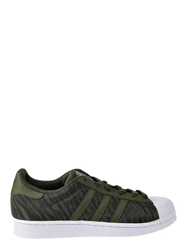 Adidas Superstar Glitter Mesh J Sneakers - Green