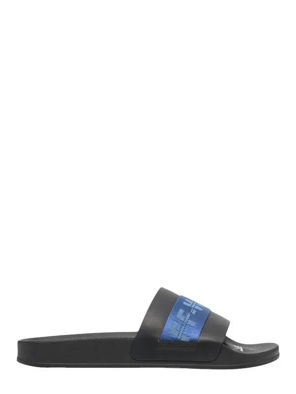 Off-White Industrial Sliders - Black