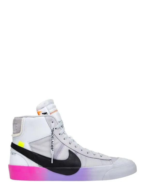 Nike Serena Williams X Off- Blazer Studio Mid 'queen' Special Box Sneakers - White