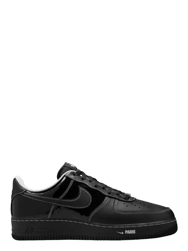 Nike Air Force 1 Low 'city Pack Paris' Sneakers - Black