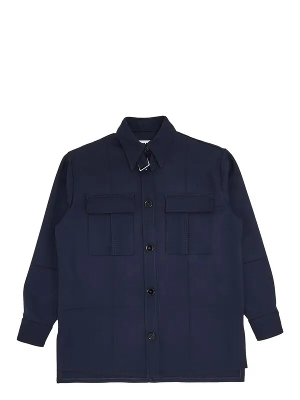 MAISON MARGIELA Sports Jacket - Blue