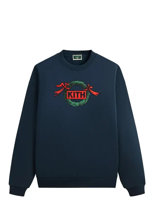 Kith X The Grinch Feast Nelson Crewneck - Blue