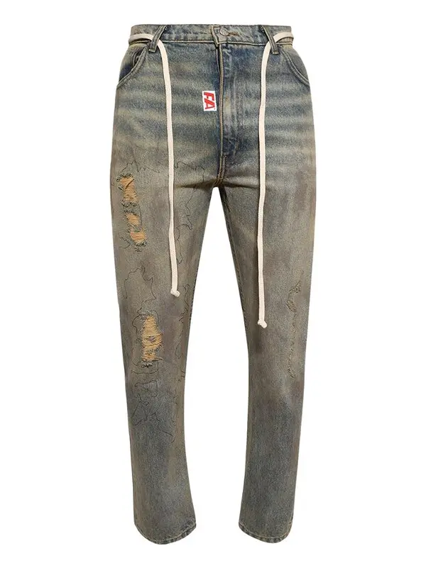RIVINGTON ROI REBIS Fathers Way He Rose 1 Jeans - Blue