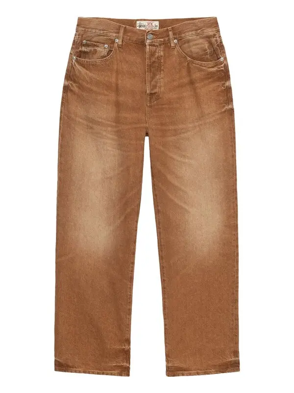 StÜssy Classic Straight Leg Jeans - Brown