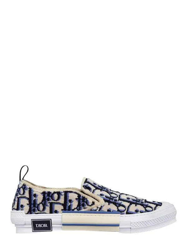 Dior B23 Oblique Tapestry Slip-on - Blue