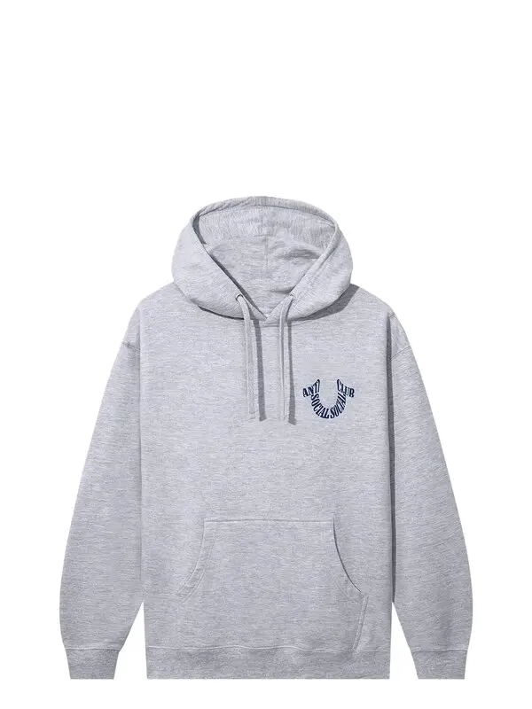 ANTI SOCIAL SOCIAL CLUB X True Religion Anti-truth Hoodie - Grey