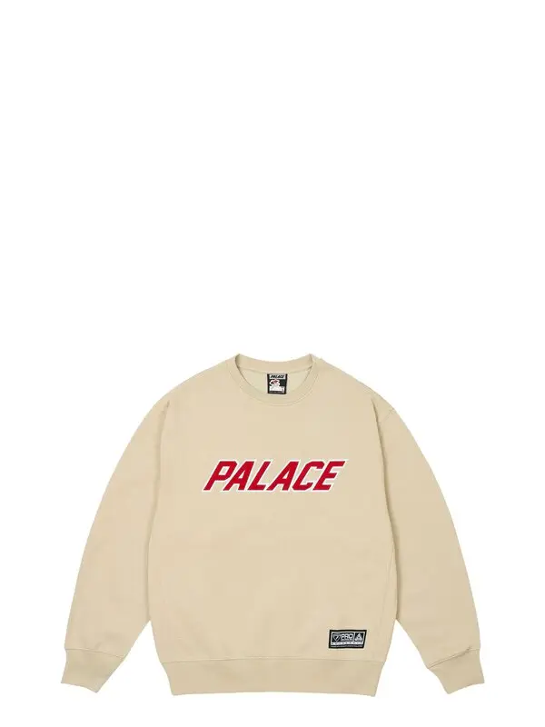 PALACE Appliqué Team Crew - Grey
