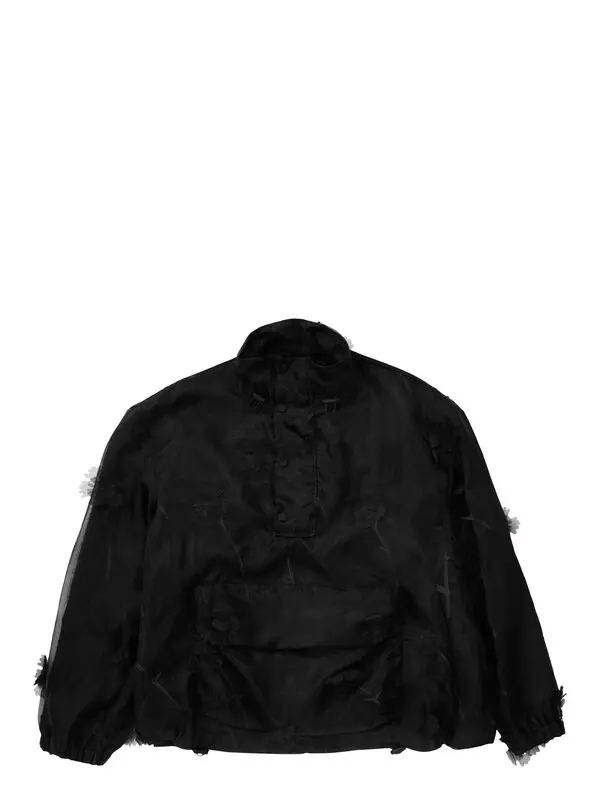Simone Rocha Layered Cargo Pocket Cagoule - Black