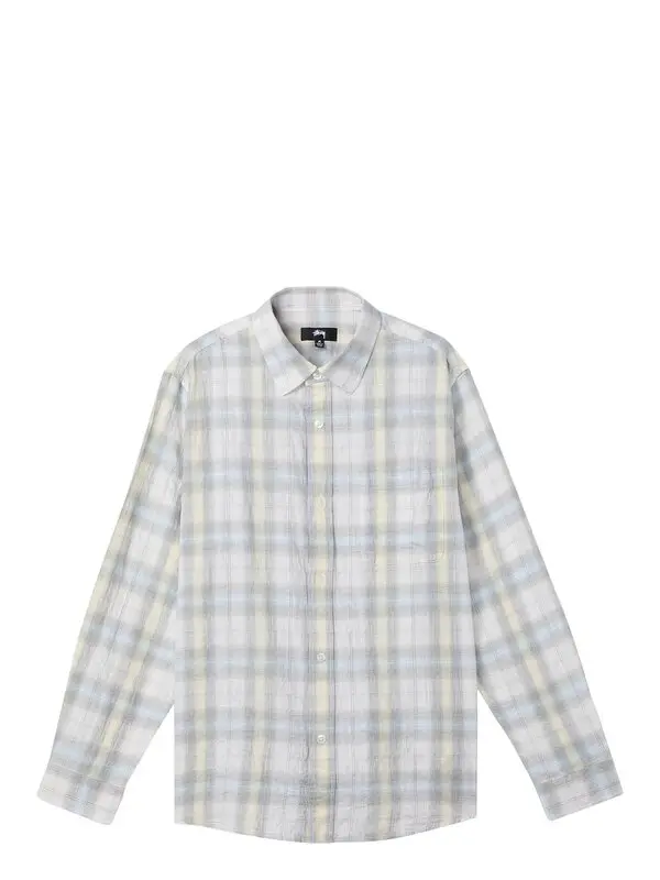 StÜssy Beach Plaid Shirt - White