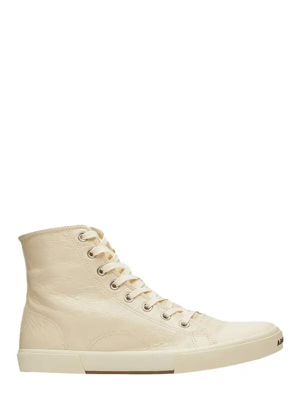 Balenciaga Paris High-top Sneakers - Cream