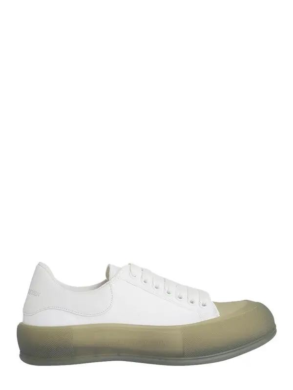 Alexander McQueen Deck Lace-up Plimsoll - White