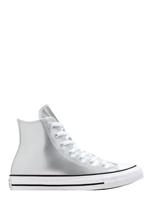 CONVERSE Chuck Taylor All Star High Gs Metallic - Silver