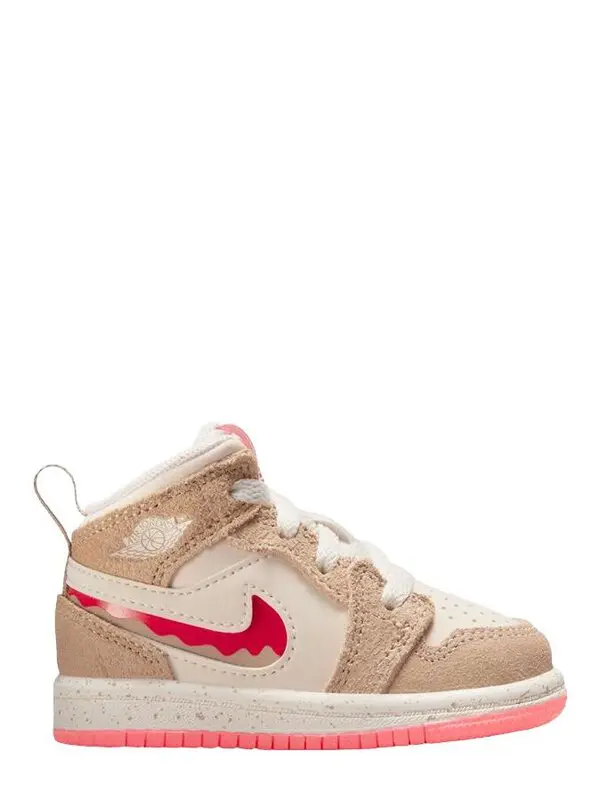 JORDAN 1 Mid Se Td Sneakers - Cream