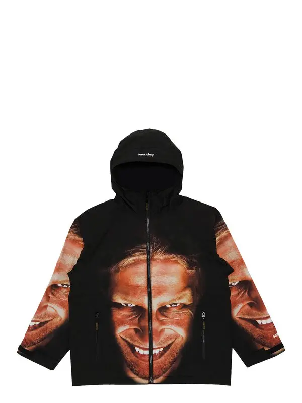 Supreme X Aphex Twin Reversible Gore-tex Hooded Jacket - Black