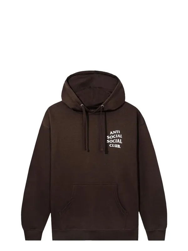 ANTI SOCIAL SOCIAL CLUB Mind Games Hoodie - Brown