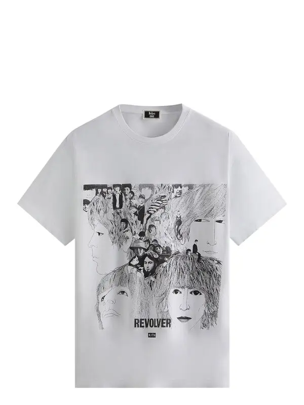 Kith For The Beatles Revolver Vintage Tee - White