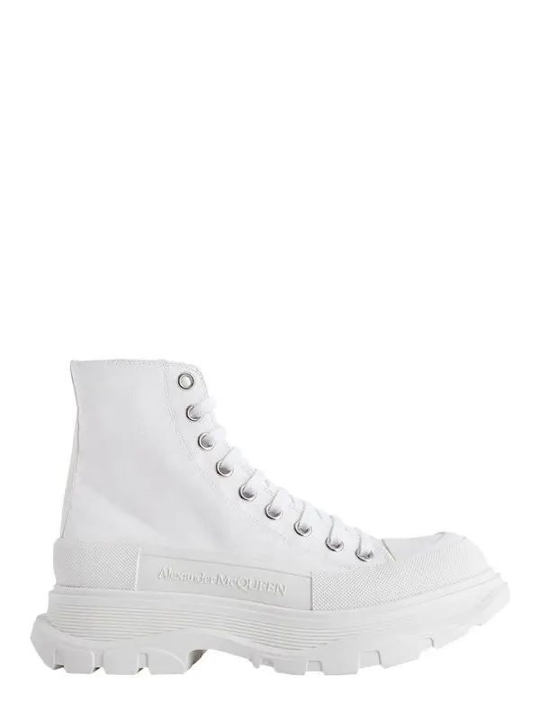Alexander McQueen Tread Slick Boot - White