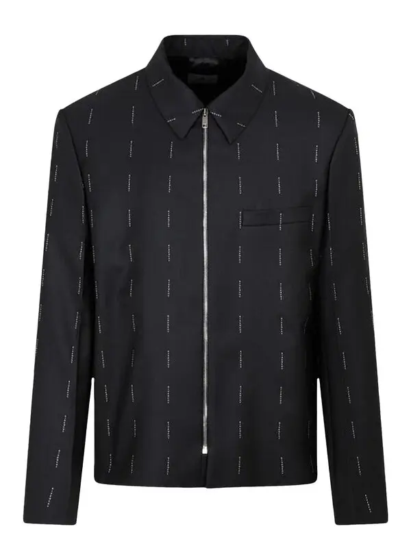 Givenchy Zipped Short Jacket - Black