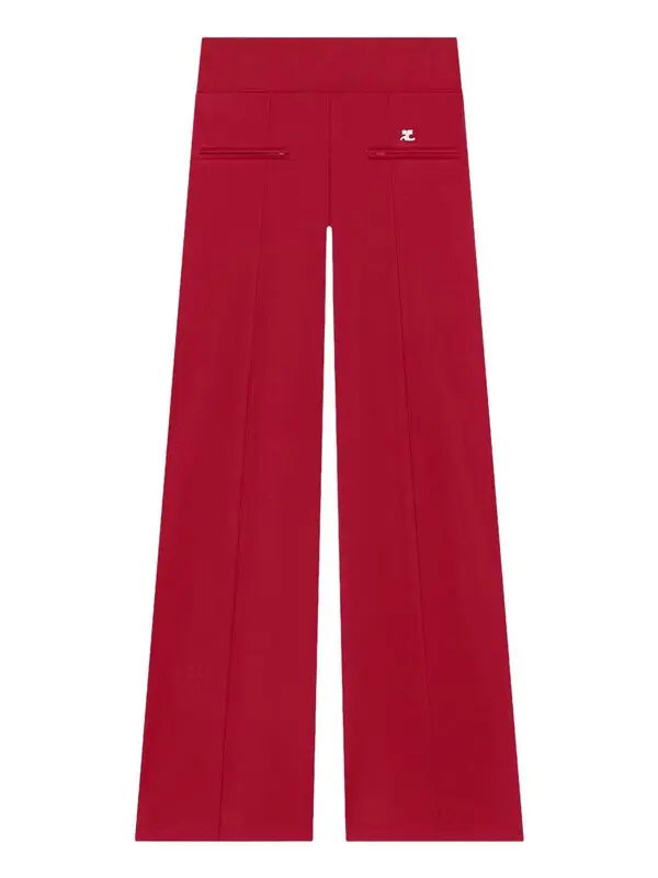 COURREGES Interlock Tracksuit Pants - Red