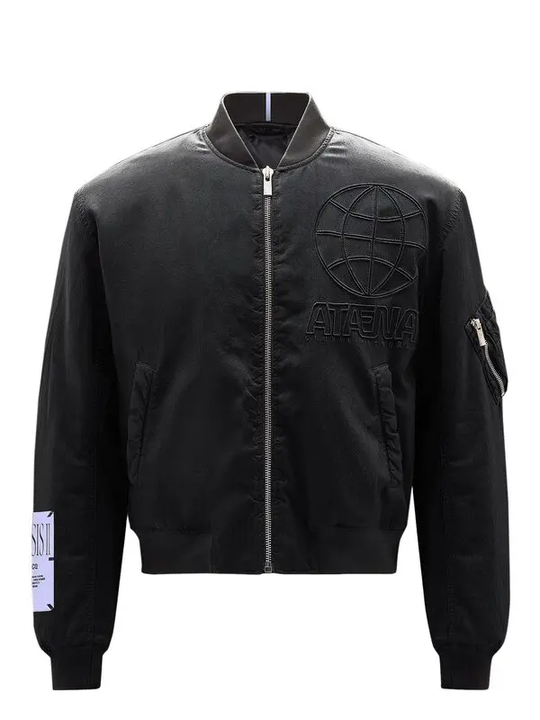 Alexander McQueen Athena Bomber - Black