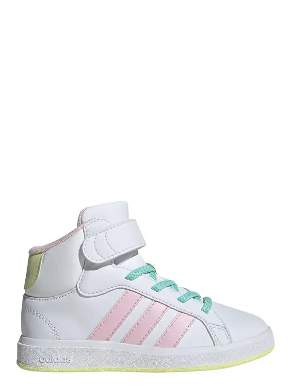 Adidas Grand Court Mid Top Sneakers - White