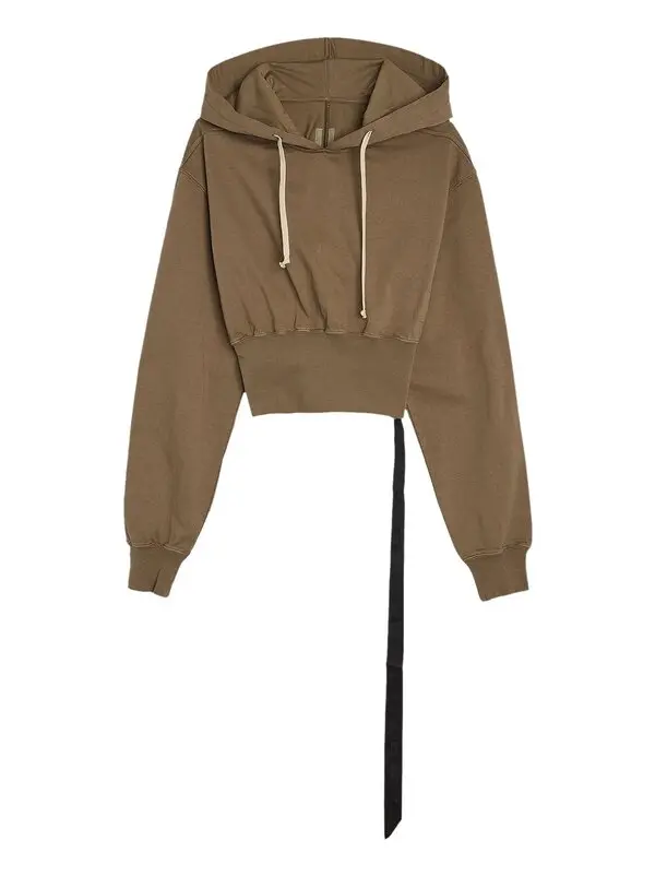 Rick Owens Tatlin Hoodie - Brown