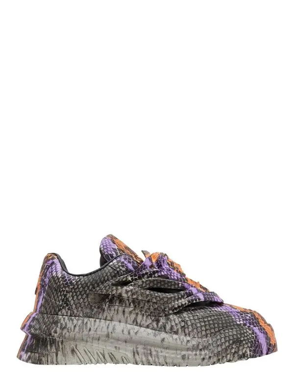 Versace Odissea Caged Medusa Sneakers - Grey