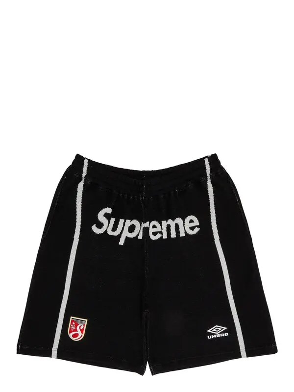 Supreme X Umbro Knit Soccer Short - Black