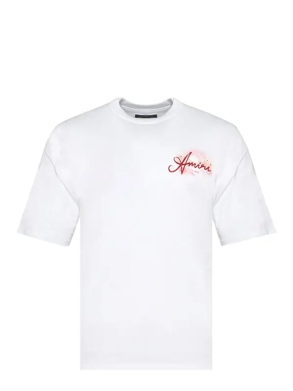 Amiri Airbrush Oversized T-shirt - White