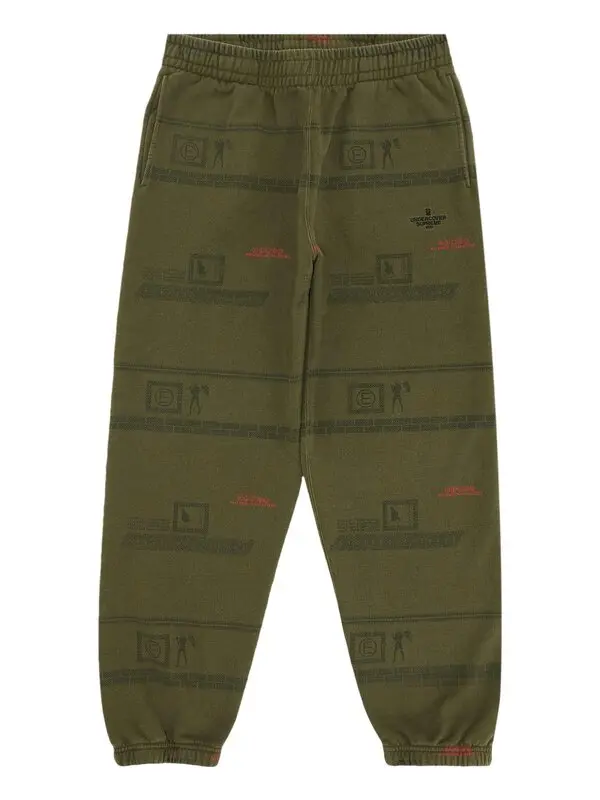 Supreme X Undercover Camo Sweatpant - Green