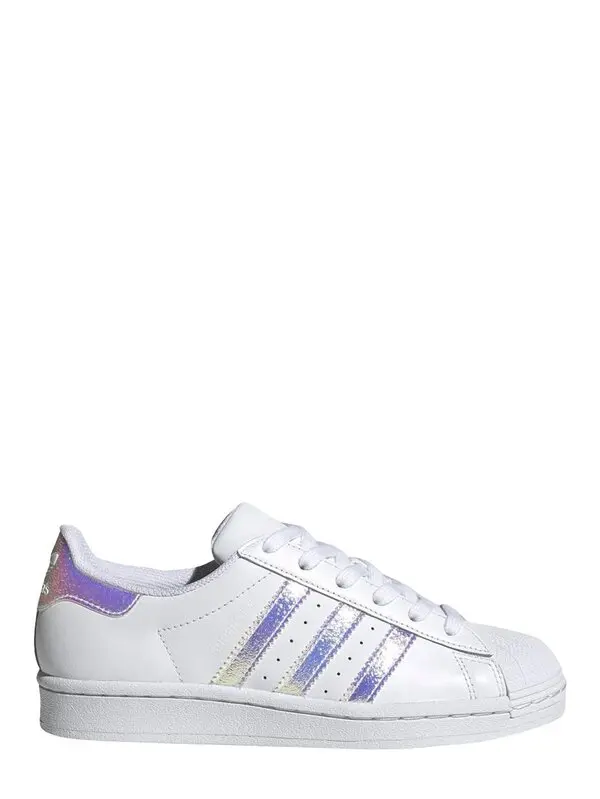 Adidas Superstar J Iridescent Sneakers - White