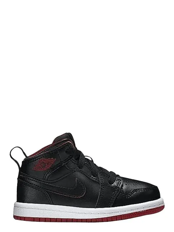 JORDAN 1 Mid Bt Td 'bred - Black