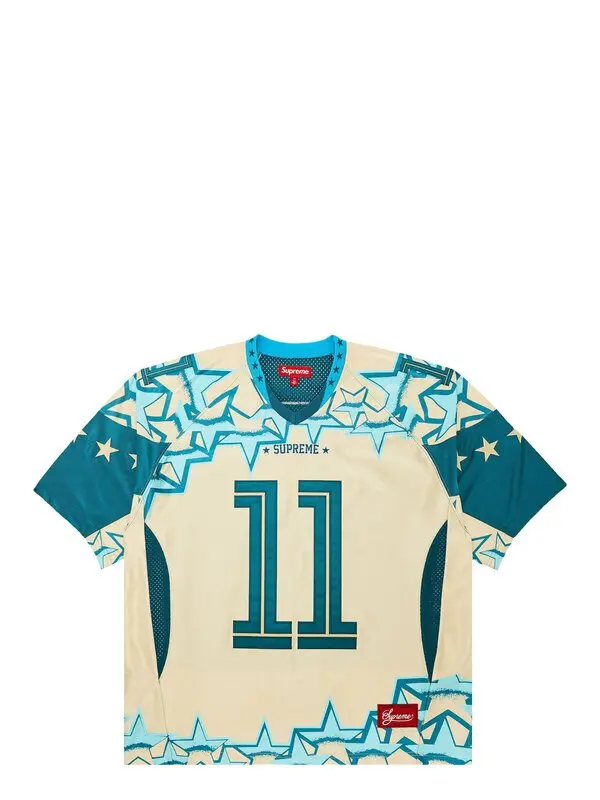 Supreme Stars Football Jersey - Gold