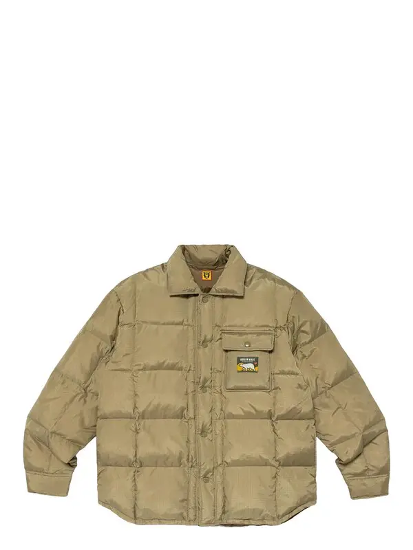 HUMAN MADE Down Shirt Jacket - Green