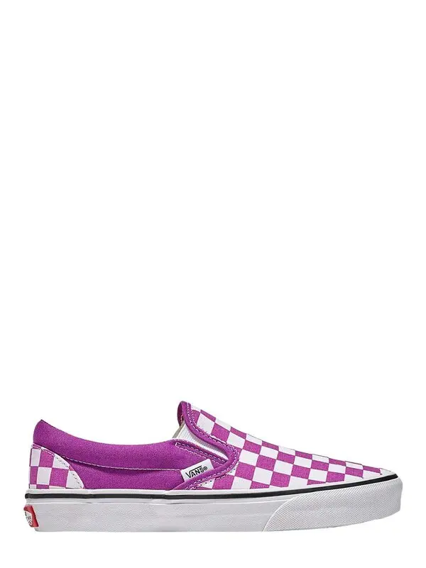 VANS Classic Color Theory Checkerboard Slip-on - Purple