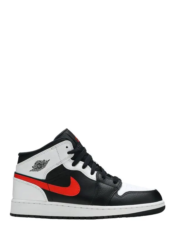 JORDAN 1 Mid Gs Sneakers - Black