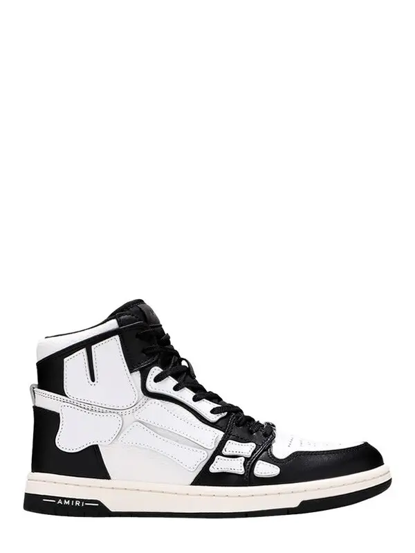 Amiri Skeleton High Top Sneakers - Black