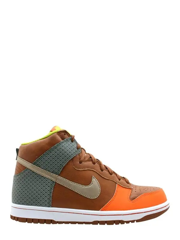 Nike Dunk High Premium Sneakers - Orange