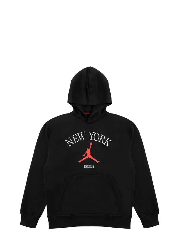 JORDAN Pullover Hoodie - Black
