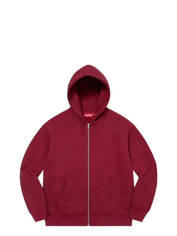 Supreme Lakshmi Zip Up Hooded Sweatshirt - Red