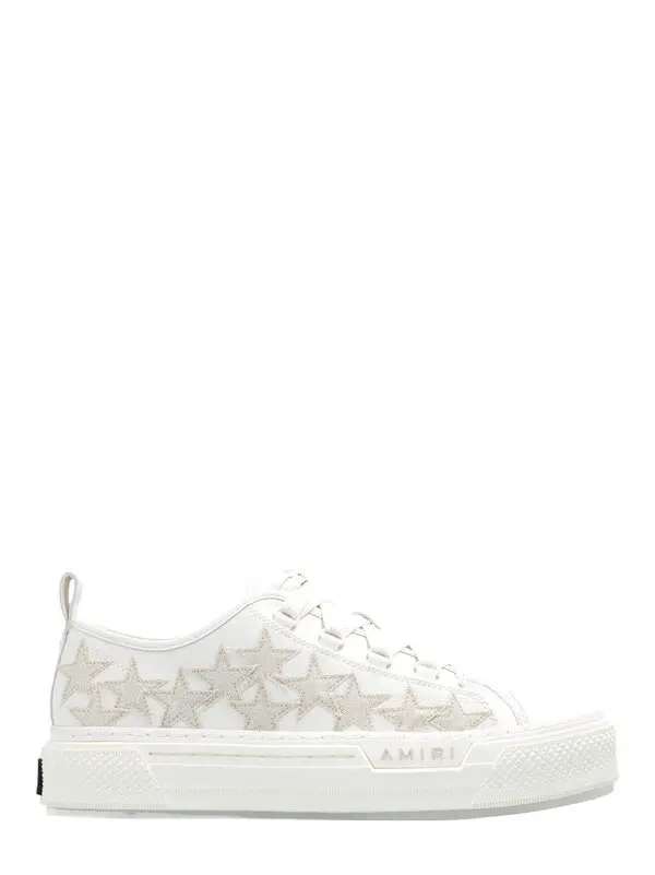 Amiri Stars Court Low Sneakers - White