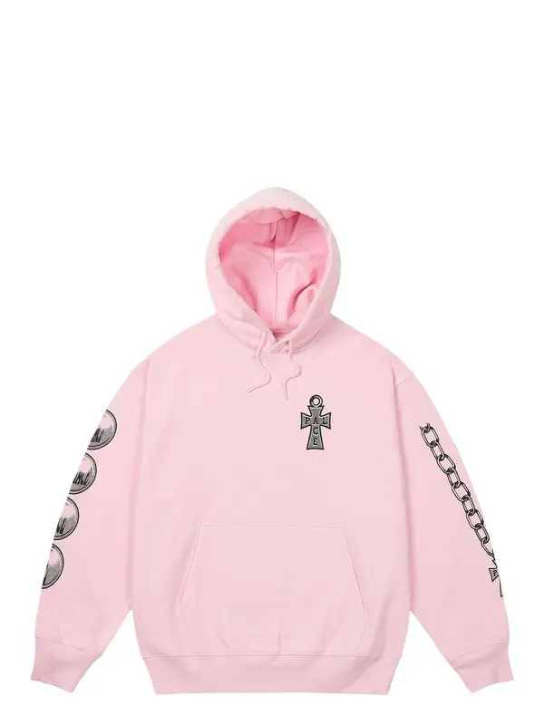 PALACE Wizard Sleeves Hood - Pink