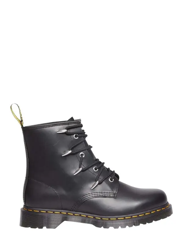 Dr. Martens 1460 Alien Hardware Leather Boots - Black