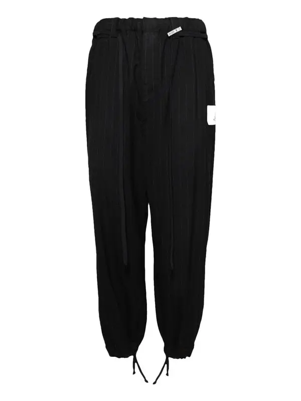 Mihara Yasuhiro Wide Leg Trousers - Black