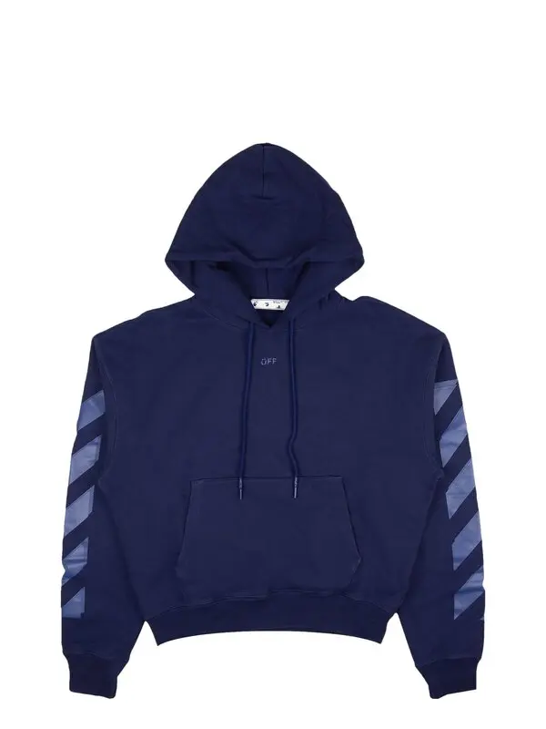 Off-White Rubber Arrow Over Hoodie - Blue