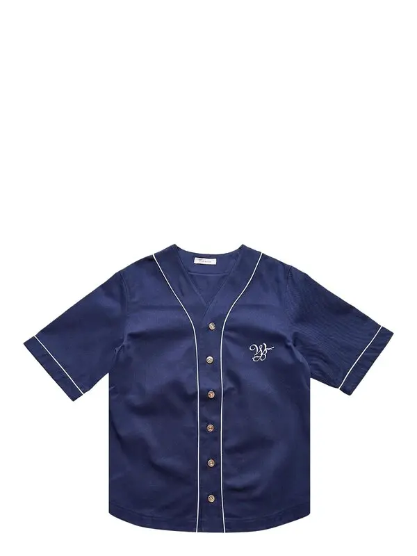 WALES BONNER Freestyle Shirt - Blue